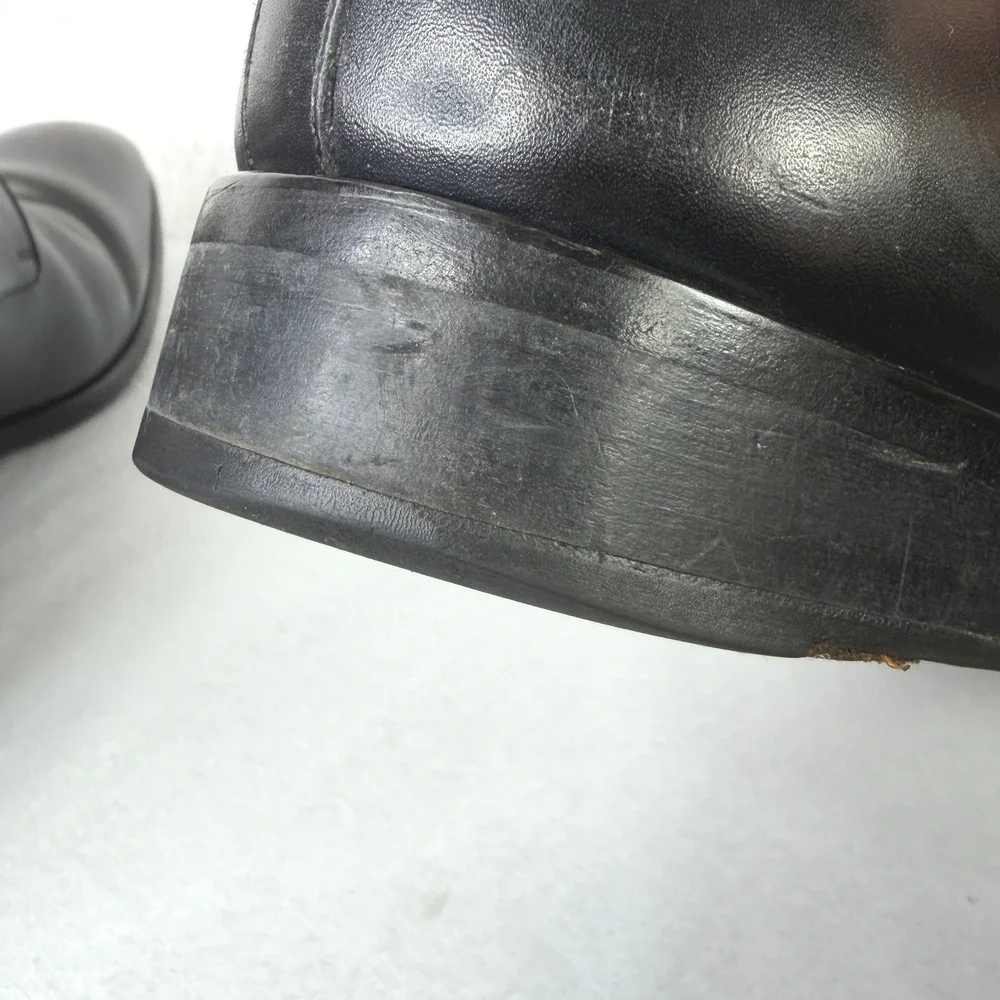 Magnanni | Shoes | Magnanni Black Leather Single Monk Strap Dress Shoes ...